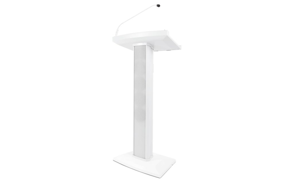Lectern Active White - AJSKOM Wyposażenie Sal Konferencyjnych i ...